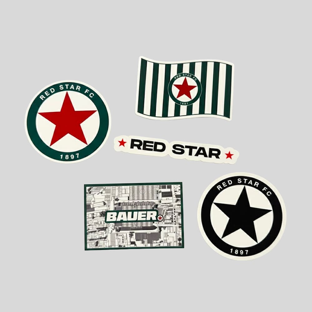 PACK 5 STICKERS | Red Star FC Shop